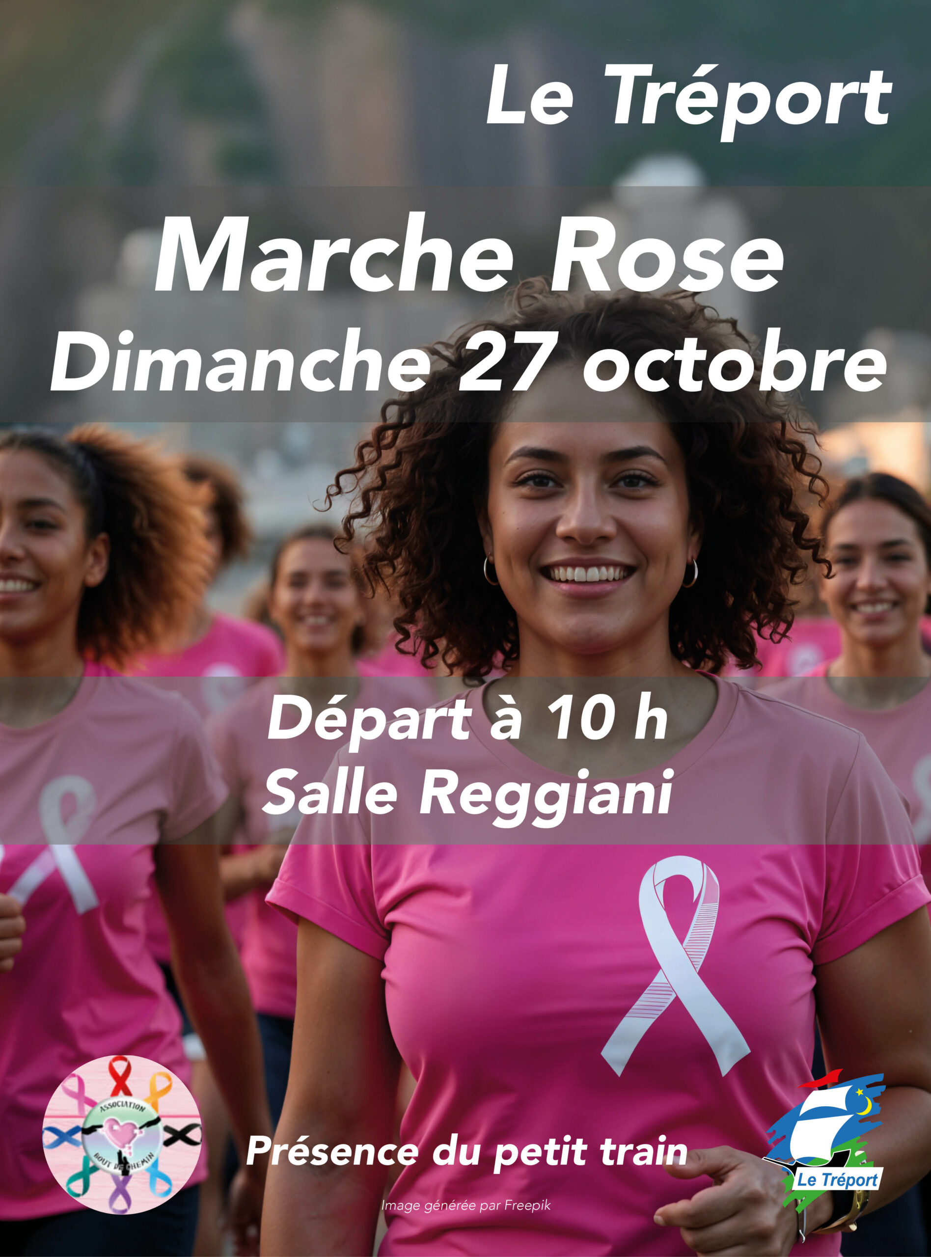 Marche rose - Ville du Tréport